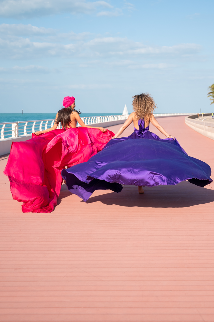 Ladies Duo Photoshoot - Flying Dress Dubai